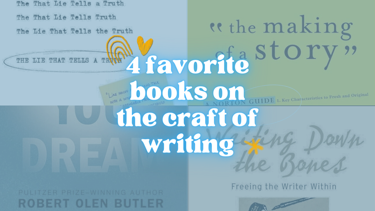 4 Favorite Creative Writing Craft Books - The Prose Pro